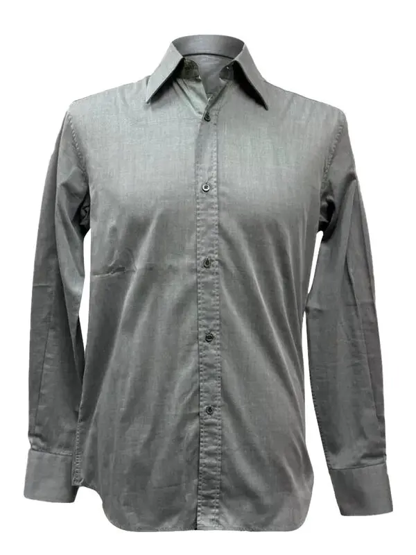 Gucci Long-sleeve Button-up Shirt - Grey