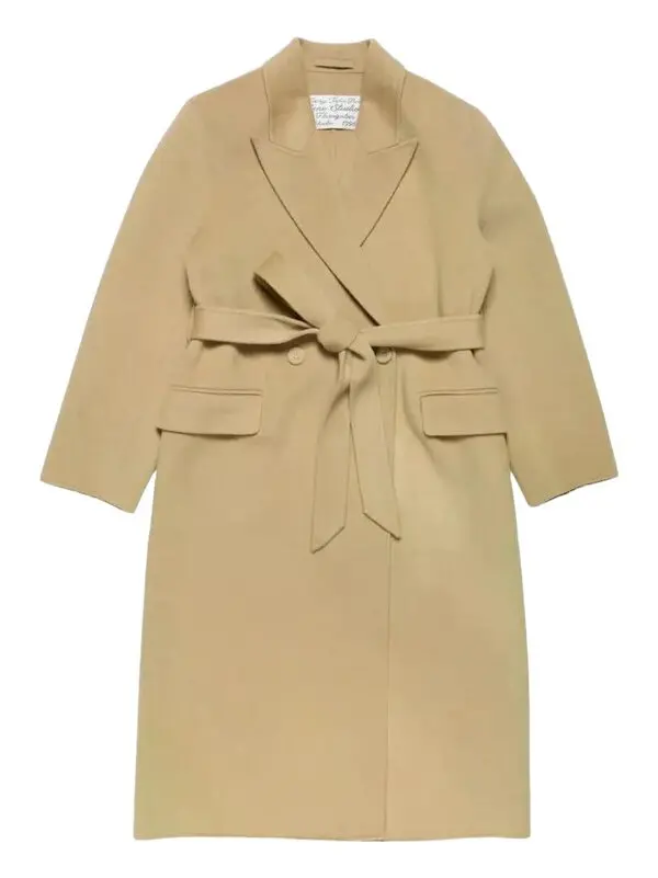 Acne Studios Double-breasted Belted Coat - Neutrals