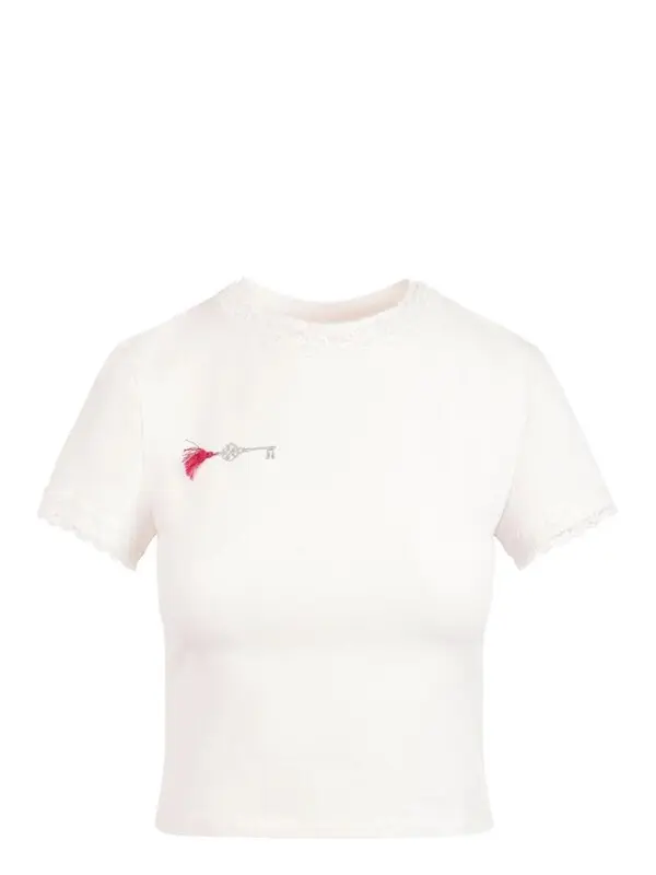 SCARLETT GASQUE Daydream Secret Tee - White
