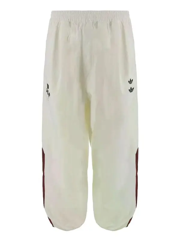 Adidas Chavarria Logo-print Side-stripe Track Pants - Neutrals