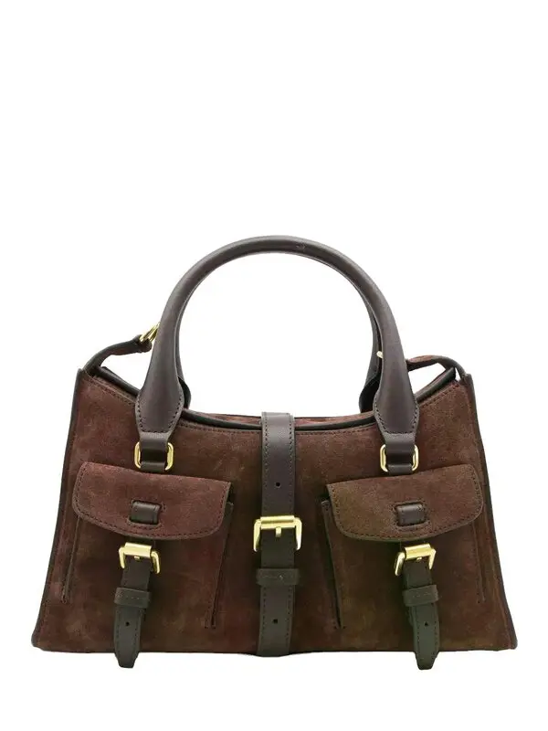 Mulberry Small Roxanne Leather Shoulder Bag - Brown