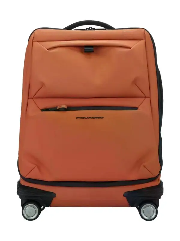 PIQUADRO Four-wheel Cabin Suitcase - Orange
