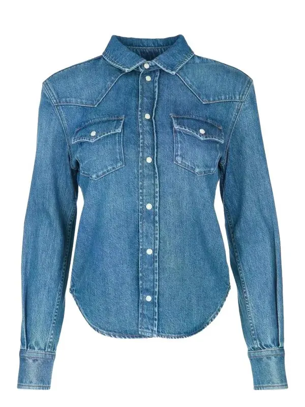 Jacob Cohen Western-style Denim Shirt - Blue