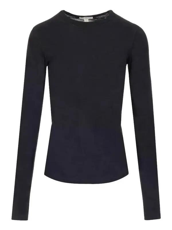 JAMES PERSE Long-sleeve Cotton T-shirt - Black