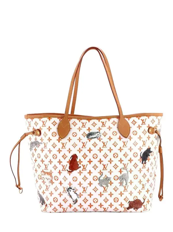LOUIS VUITTON Neverfull Nm Limited Edition Grace Coddington Catogram Canvas Mm - Multicolour