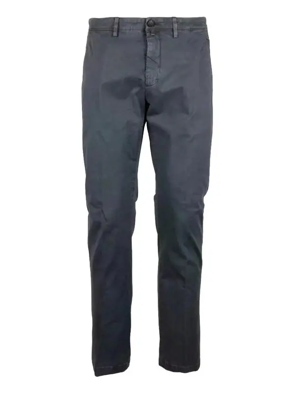 SIVIGLIA Straight-leg Trousers - Grey