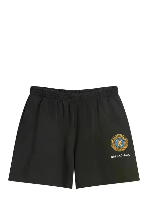 Balenciaga Logo Shorts - Black