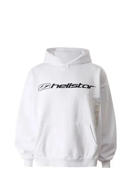 HELLSTAR Marathon Hoodie - White