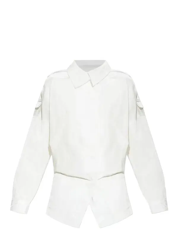 IRO PARIS Wouna Epaulette-detail Jacket - White
