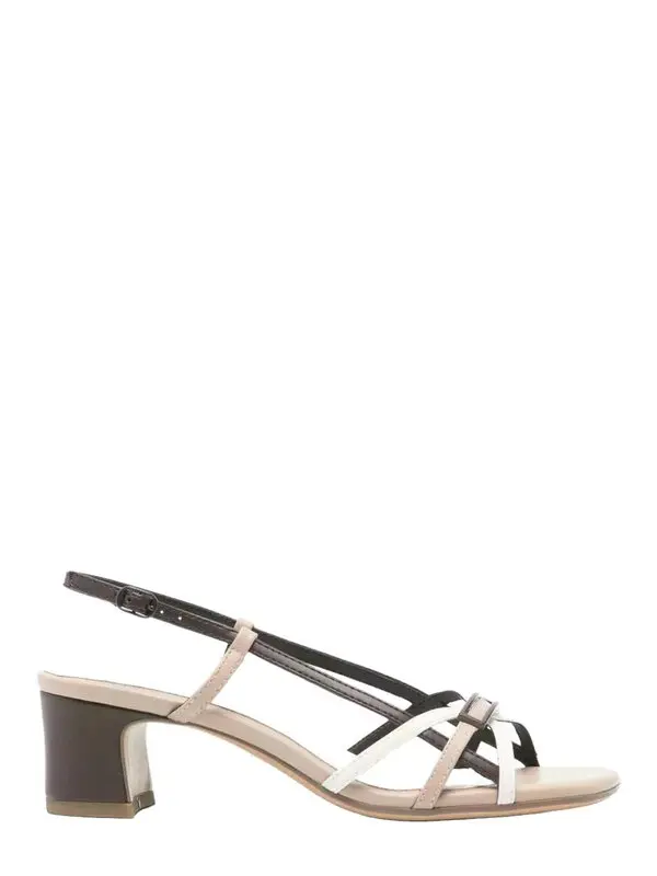TAMARIS Strappy Block-heel Sandals - Brown