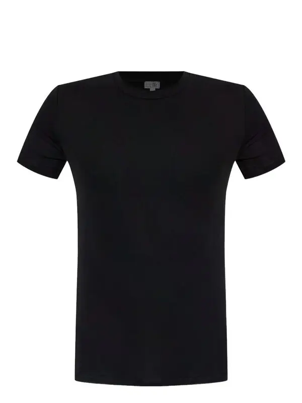 MAISON MARGIELA Logo-print T-shirt - Black