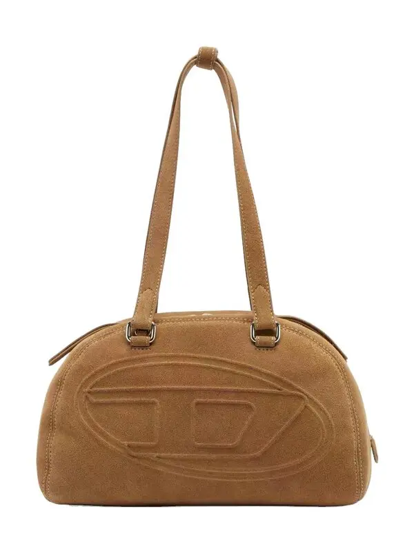 DIESEL® 1dr Dome Suede Tote - Neutrals