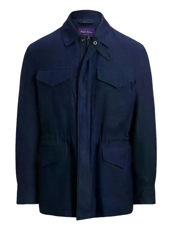 Ralph Lauren Purple Label Flap-pocket Jacket - Blue