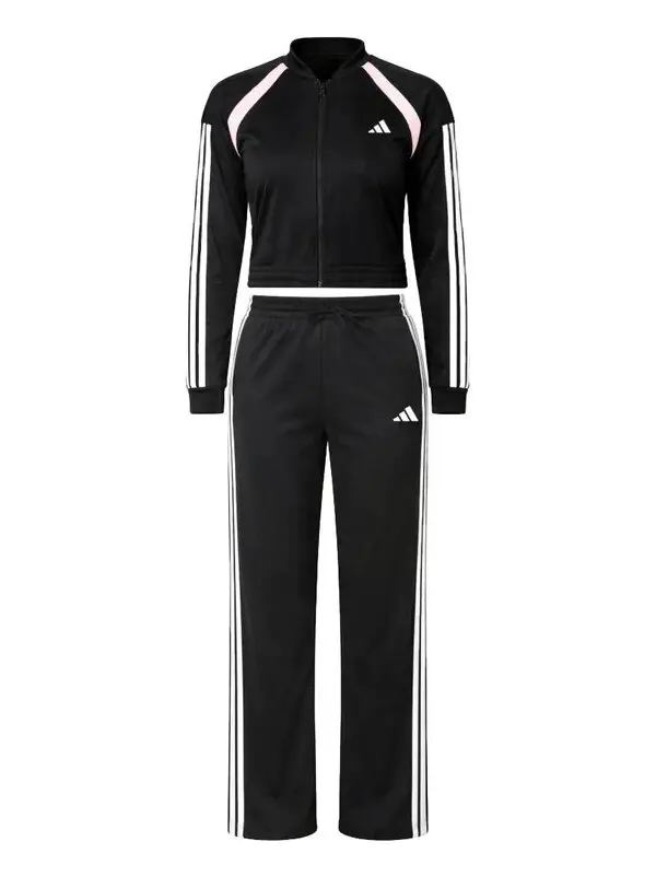 Adidas Teamsport 3-stripes Tracksuit Set - Black