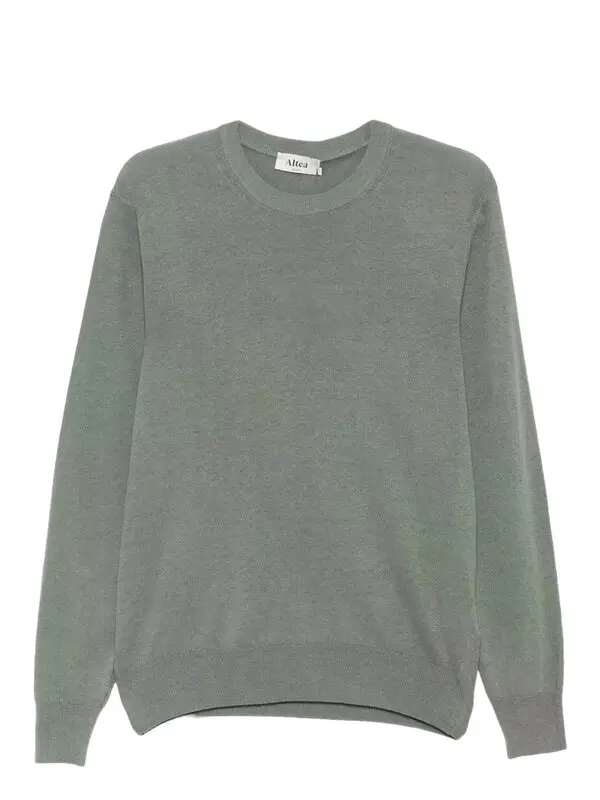 Altea Crew-neck Long-sleeve Sweater - Green