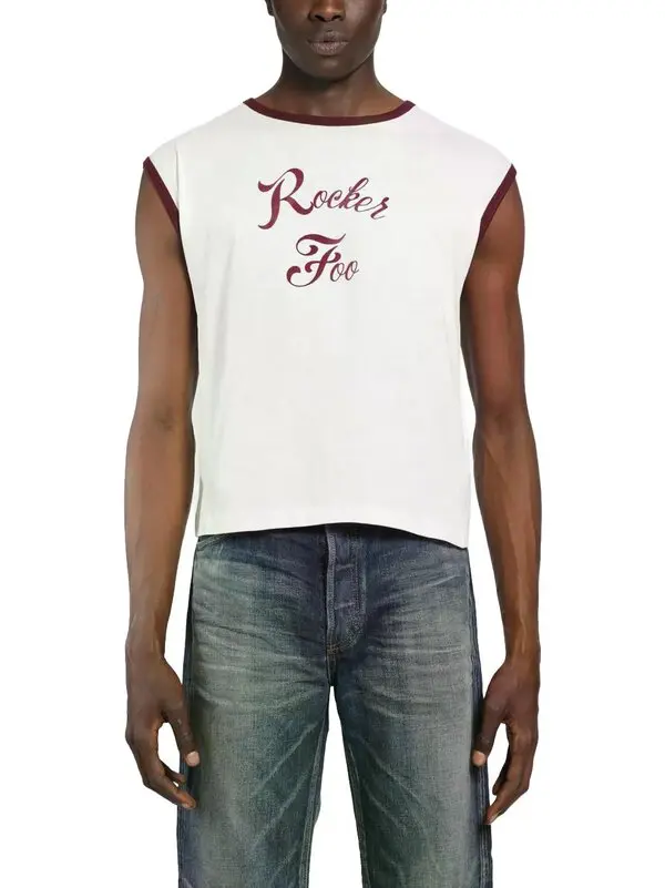 SECOND / LAYER Rocker Foo T-shirt - White