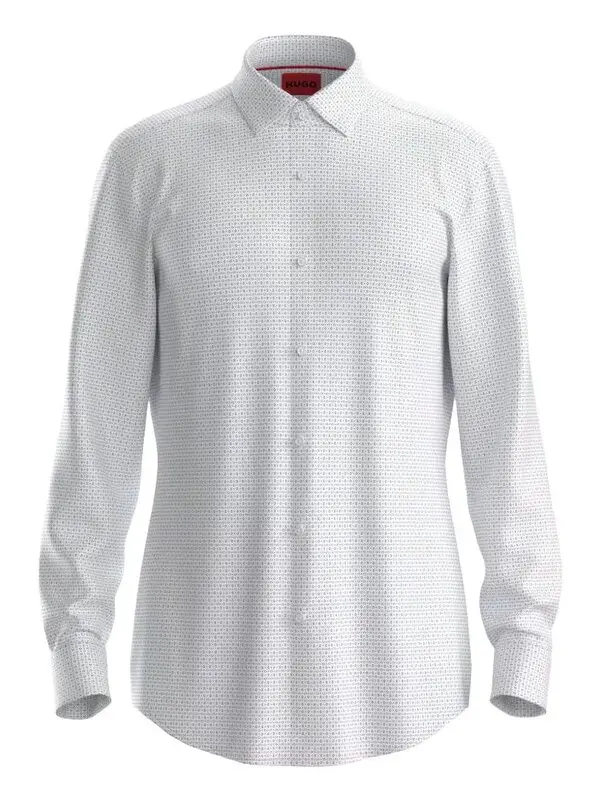 Hugo Patterned Shirt - White