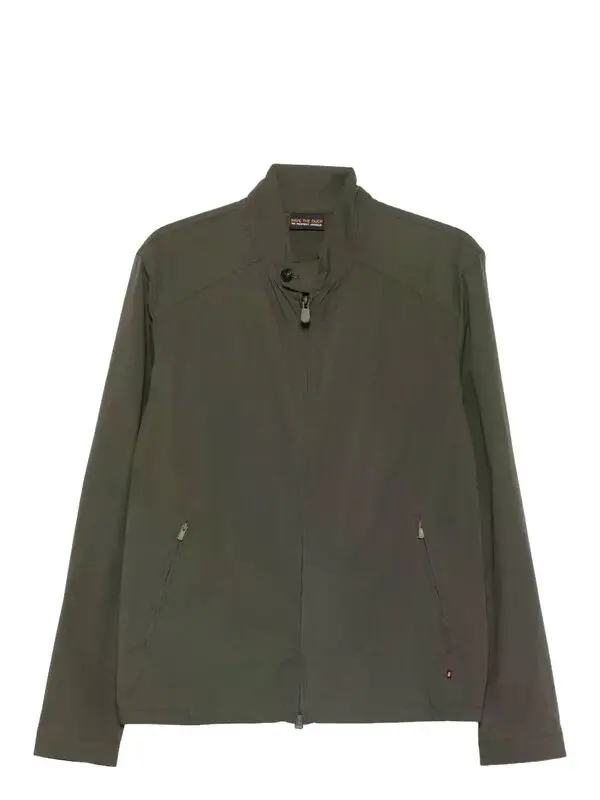 SAVE THE DUCK Aspen Zip-up High-neck Jacket - Green