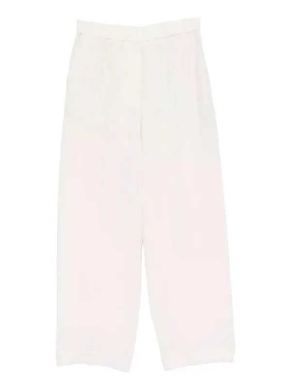 Peserico Elasticated Waist Trousers - Neutrals