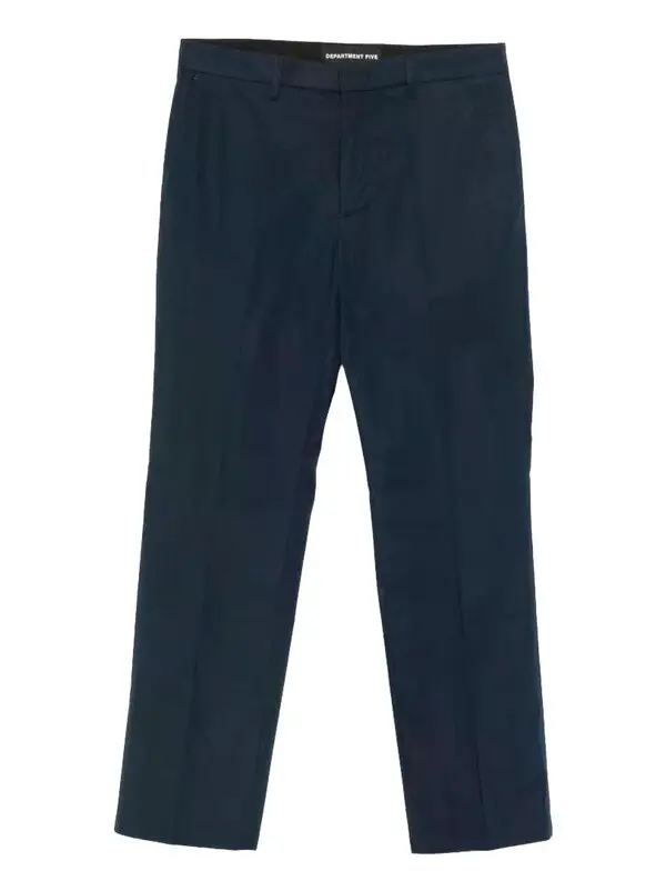 DEPARTMENT 5 Warren Logo-patch Trousers - Blue