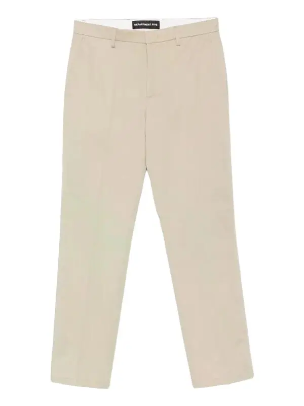 DEPARTMENT 5 Warren Logo-patch Trousers - Neutrals