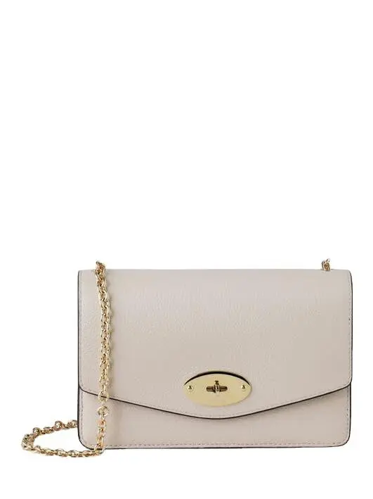 Mulberry Small Darley Clutch - Chalk