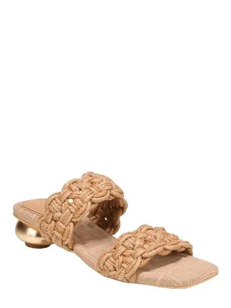 CIRCUS NY BY SAM EDELMAN Clover Woven Strap Sandal - Light Golden Caramel/honey