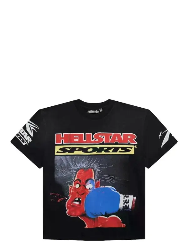 HELLSTAR Short-sleeve Graphic T-shirt - Black