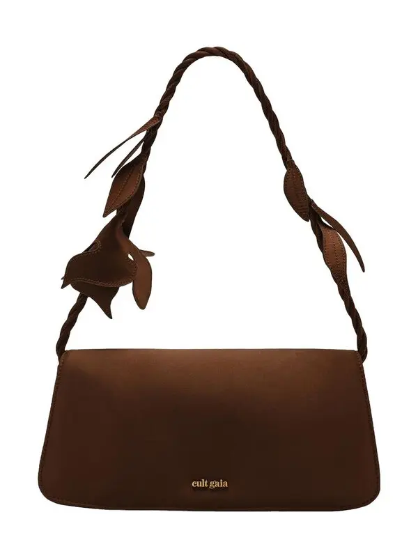 Cult Gaia Cosette Satin Shoulder Bag - Luwak