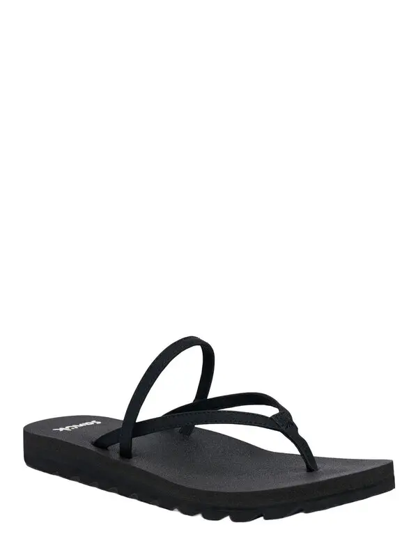 Sanuk Yoga Strappy Sandal - Black
