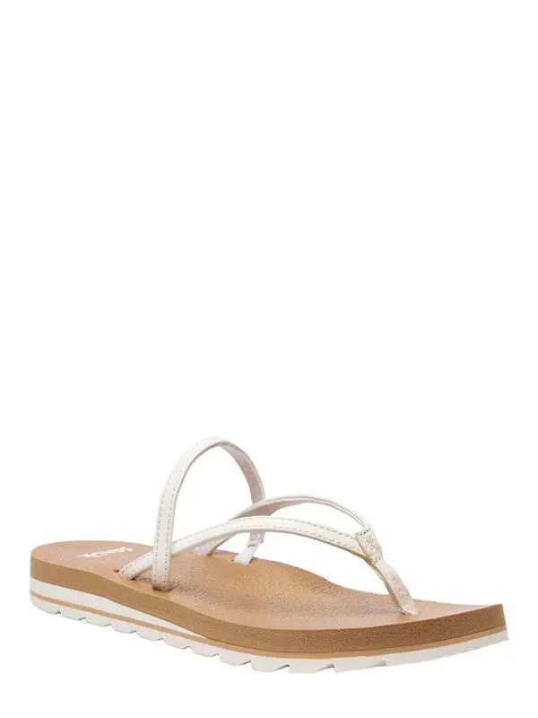 Sanuk Yoga Strappy Sandal - White
