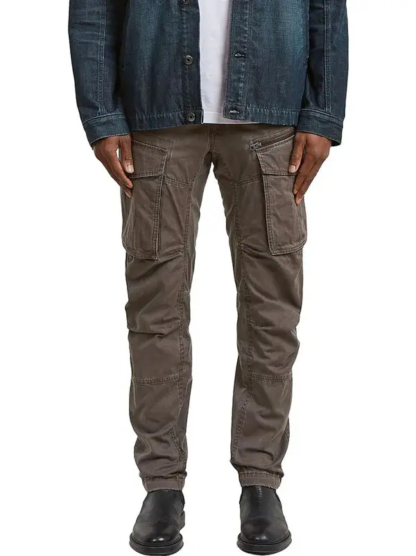 G-star Raw Rovic 3d Regular Fit Tapered Cargo Pants - Java/elephant Skin