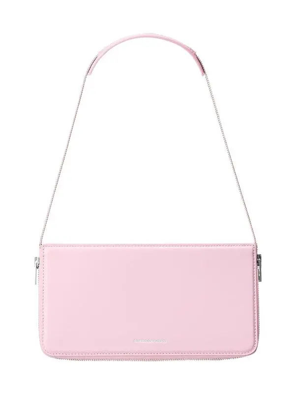 Alexander Wang Siren Pochette Leather Shoulder Bag - Light Pink
