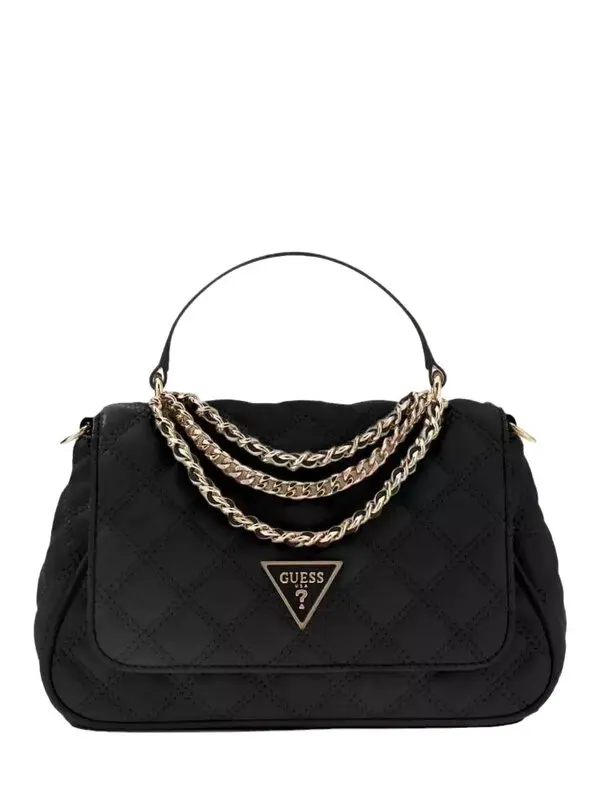 Guess Giully Quilted Tote Bag - Black