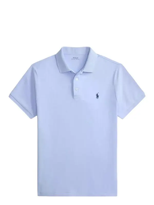 Polo Ralph Lauren Stretch-mesh Polo Shirt - Blue