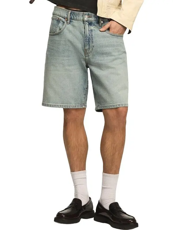 Lucky Brand Loose Fit 5-pocket Denim Shorts - Comet Tail