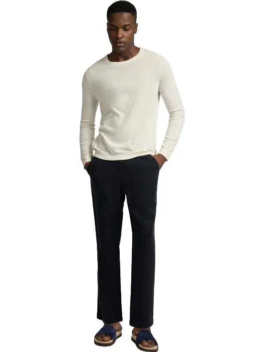Onia Crewneck Cashmere Sweater - Egret