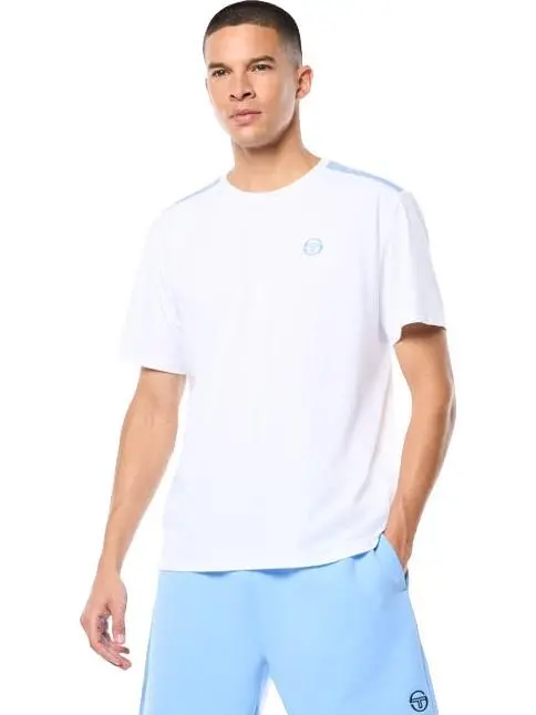 SERGIO TACCHINI Sportivo T-shirt With Monogram Logo - Brilliant White