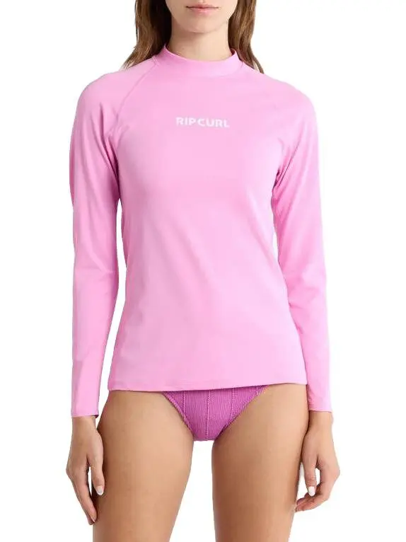 Rip Curl Classic Surf Long Sleeve Rashguard - Fushia