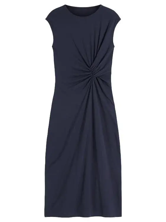 Boden Delilah Twist Midi Dress - Navy