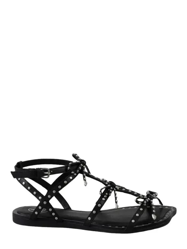 Ash Gladius Studded Sandals - Black