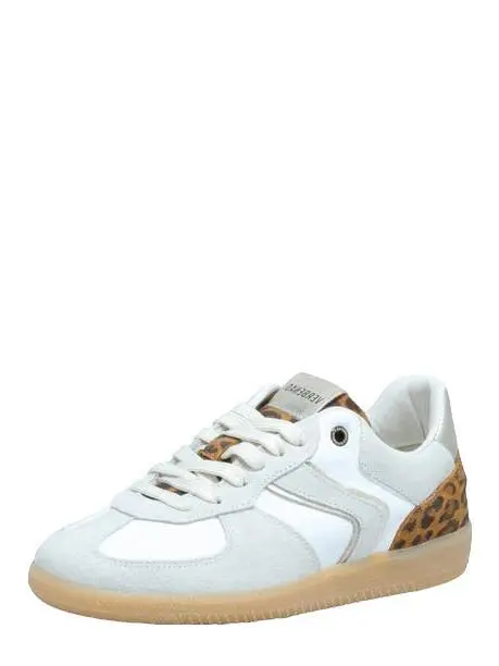 VERBENAS Sora Suede Sneakers - White Leopard