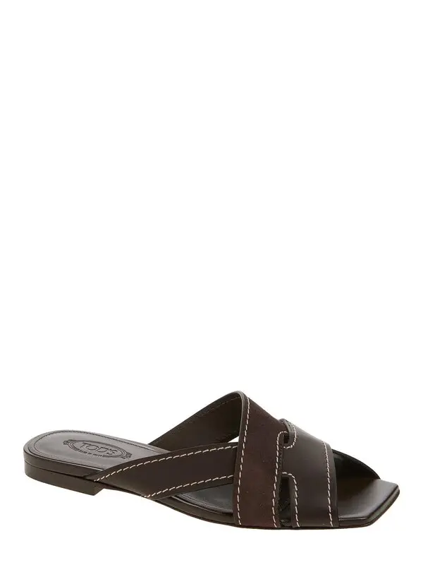 TOD'S Slides - Palissandro