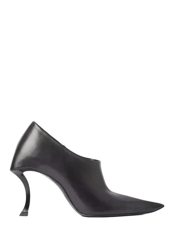Balenciaga Hourglass Leather Pumps - Black