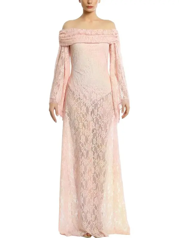 MIAU BY CLARA ROTESCU Gown Dress - Pink