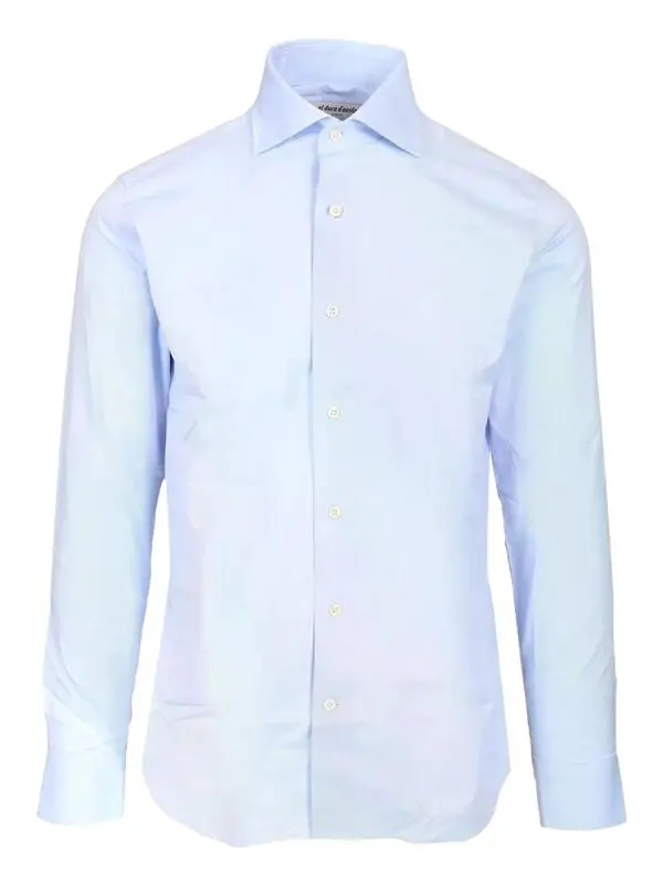AL DUCA D’AOSTA 1902 Spread-collar Shirt - Blue