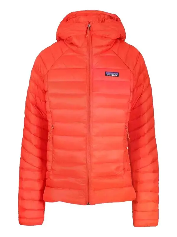 Patagonia Down Sweater Hoody Jacket - Red