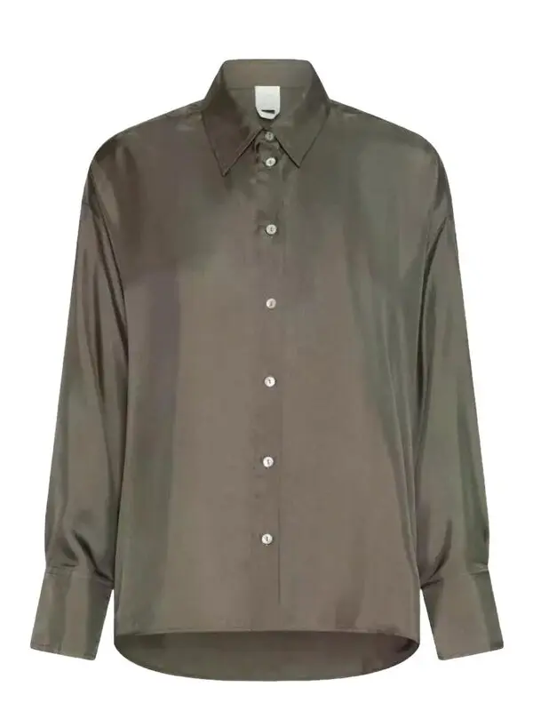 Marella Button-up Shirt - Brown