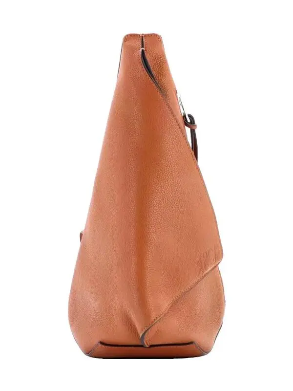 Loewe Anton Sling Leather Belt Bag - Brown