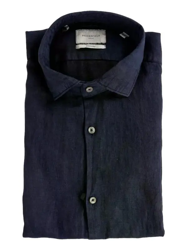 BROOKSFIELD Button-down Shirt - Blue